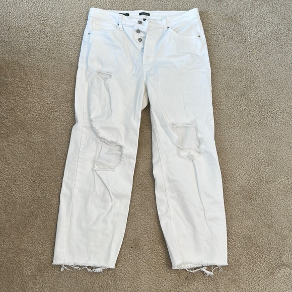 wild fable | Jeans | Wild Fable White Ripped Jeans | Poshmark